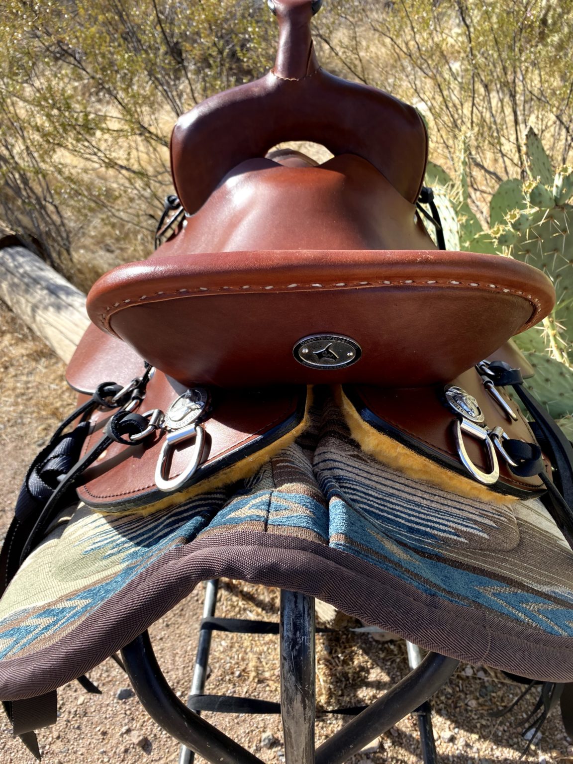 The Cowboy Saddle | Mule and Donkey Saddles from QVMR