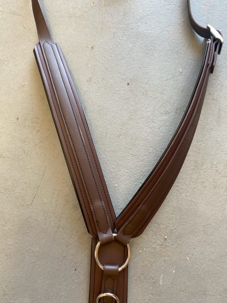 Mule Breast Collar - Designed to Fit the Slope of the Mule or Donkey ...