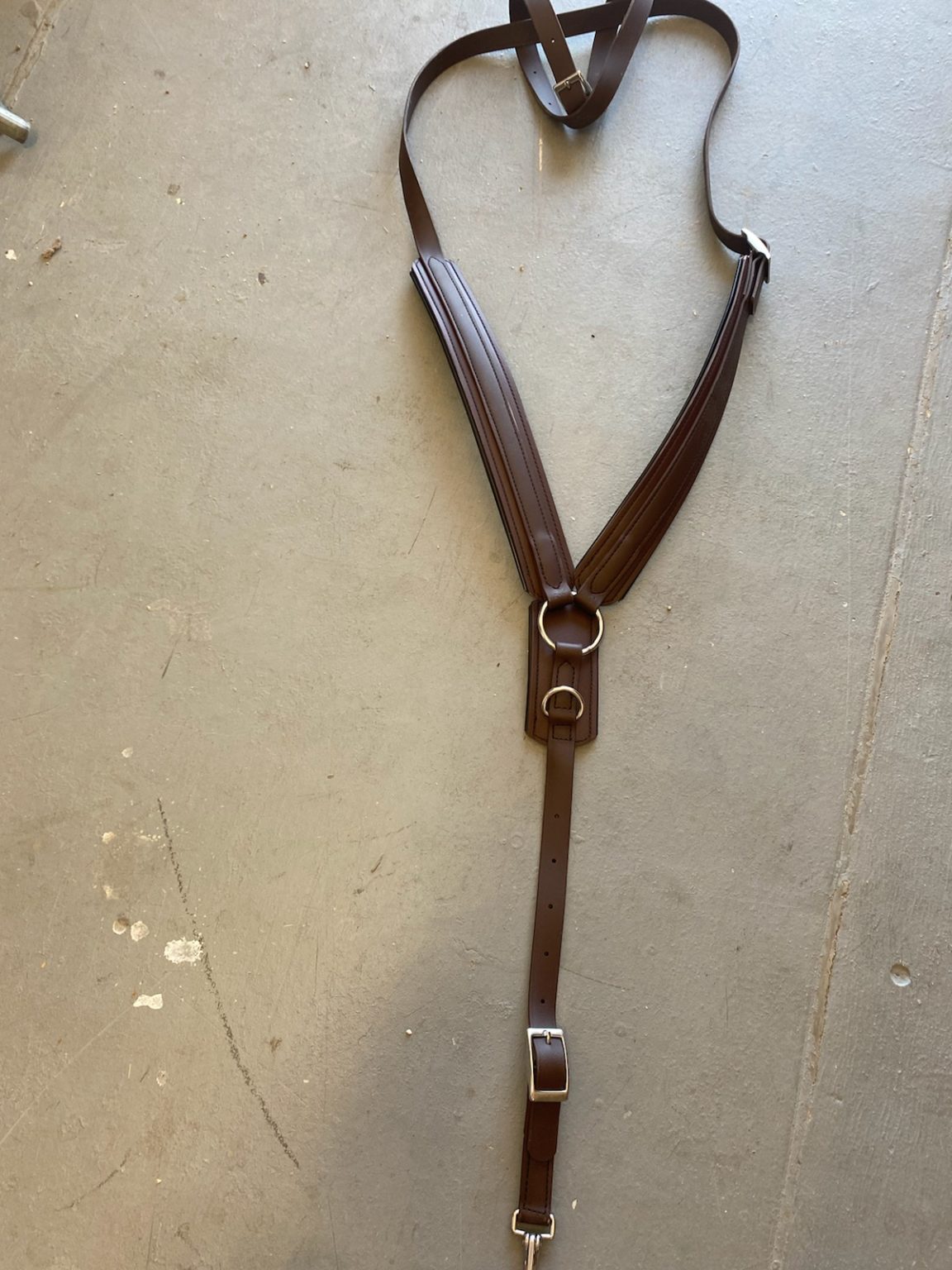 Mule Breast Collar - Designed to Fit the Slope of the Mule or Donkey ...
