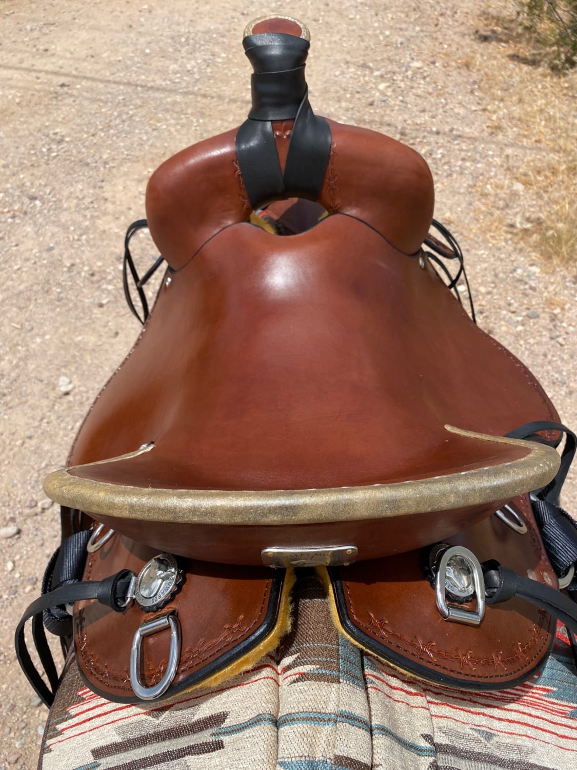 The Heritage Saddle | Mule and Donkey Saddles by QVMR